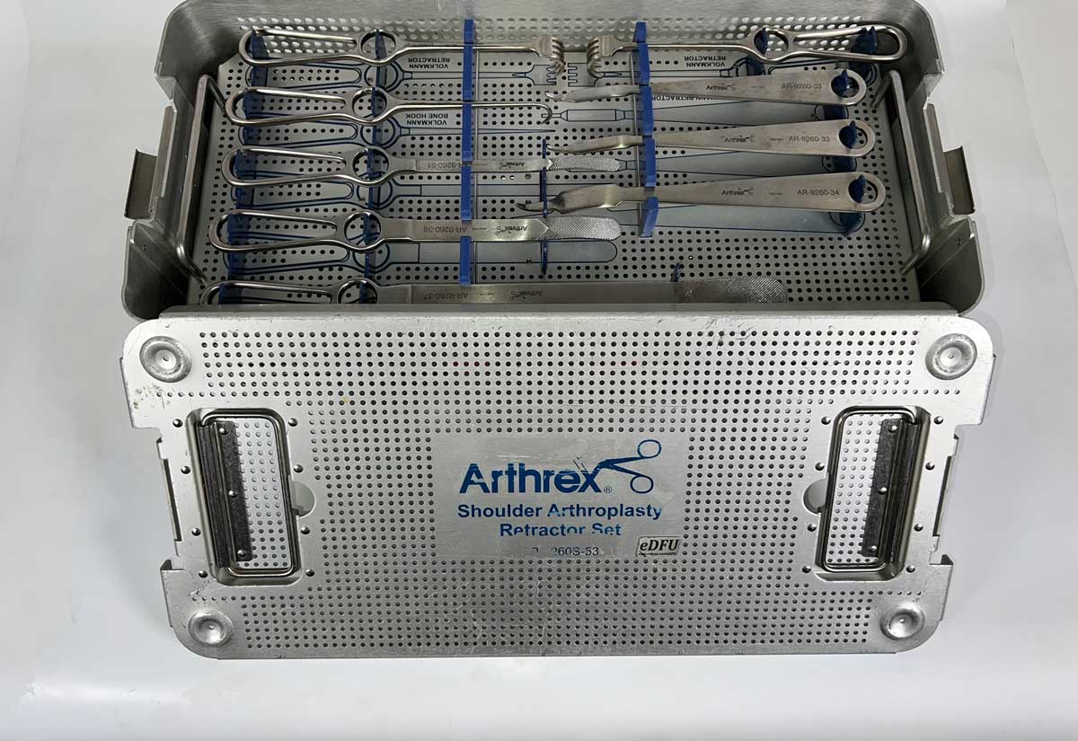 Arthrex Shoulder Arthroplasty Retractor Kit - Mr Endoscopes – We buy all medical scopes and ...
