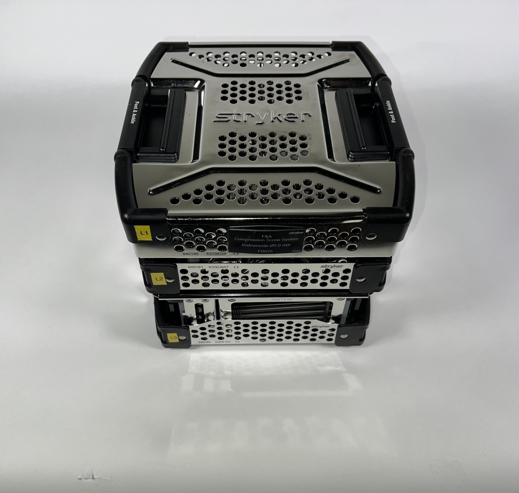 Stryker Fixos F & A Compress Screw System Model #940180/949181/940183 ...